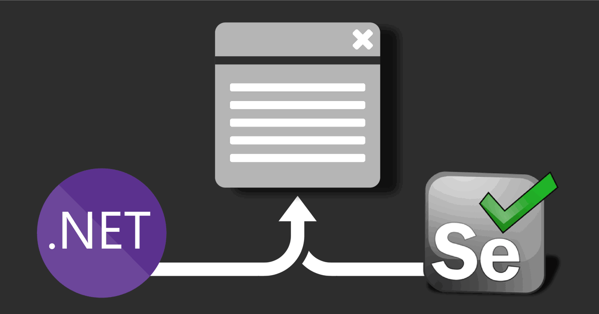 Ui Test Using Selenium And Net Core On Windows Ubuntu And Macos