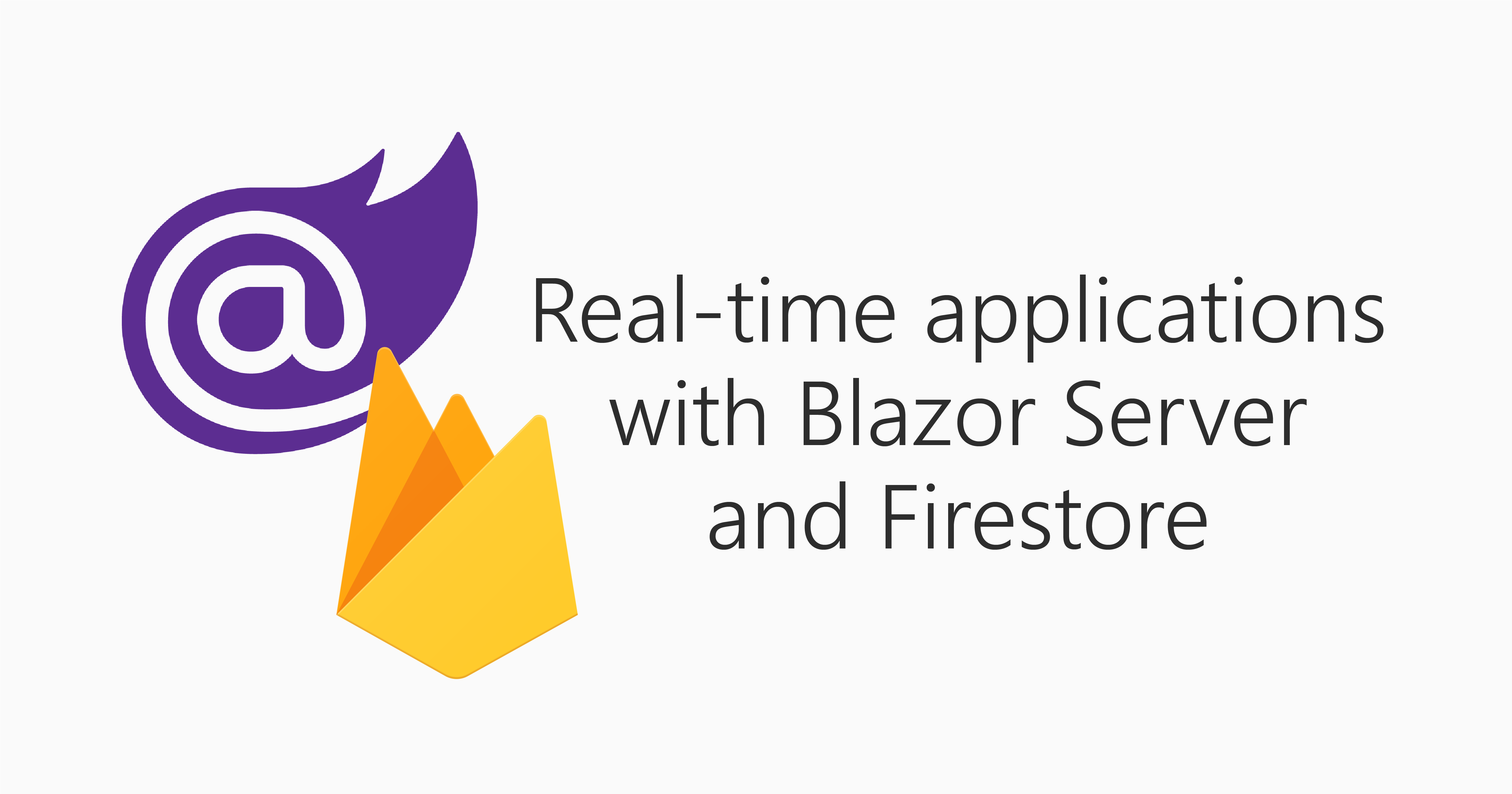 Real-time applications with Blazor Server and Firestore